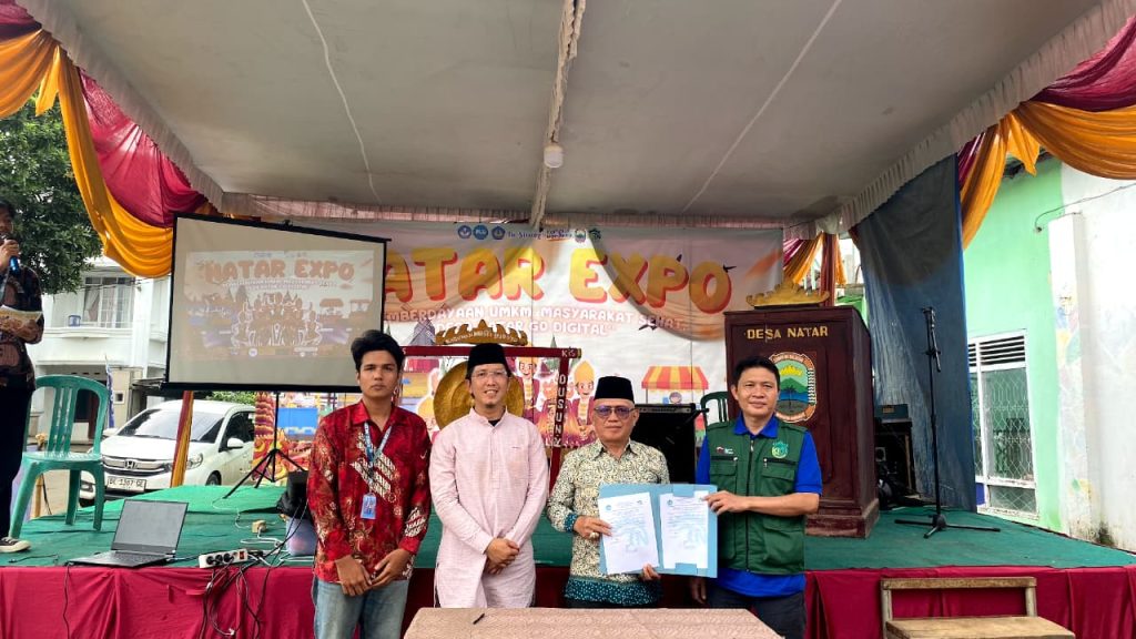 Pelaksanaan Kegiatan Desa Natar Expo – Informasi KKN Universitas Lampung